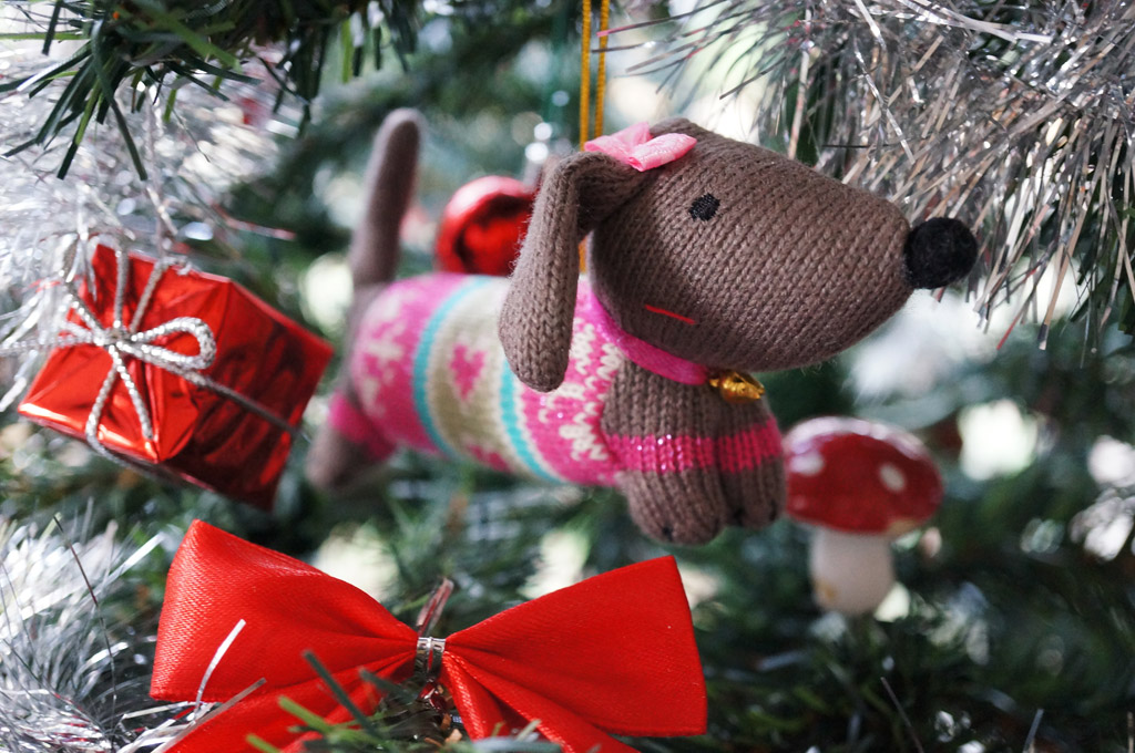 Déco-de-Noël-chien-teckel - 30 ans (ou presque)